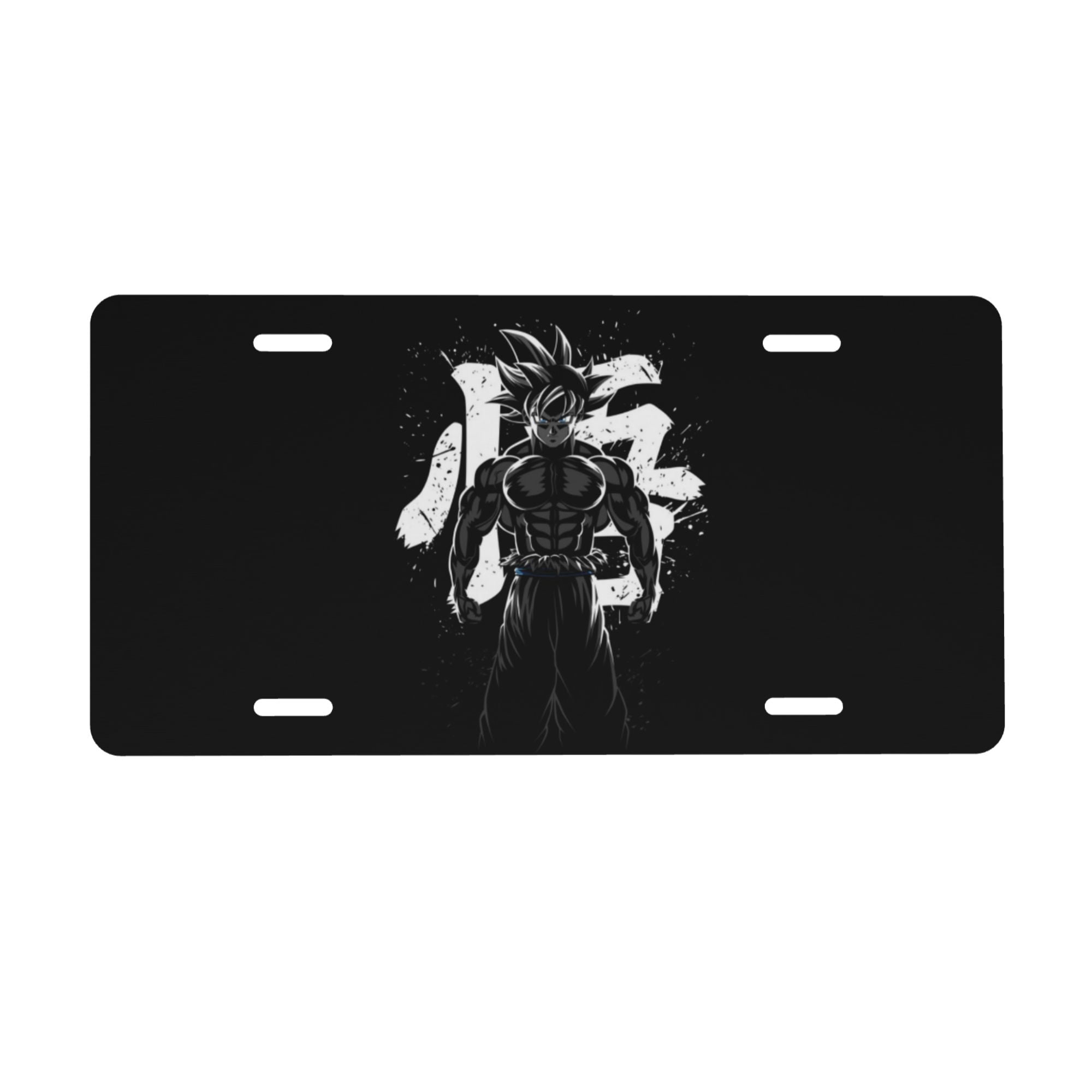 Anime Cartoon Dragon Ball Z Decorative Car Front License Plate for ...