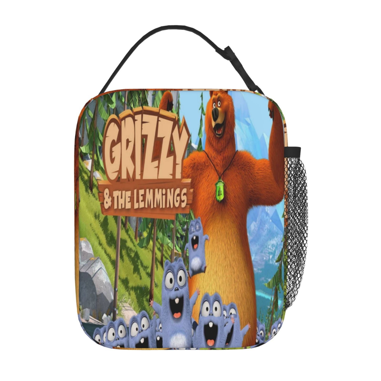 Grizzy and the Lemmings Lunch Box - Insulated Lunch Bag For Cute Lunch ...