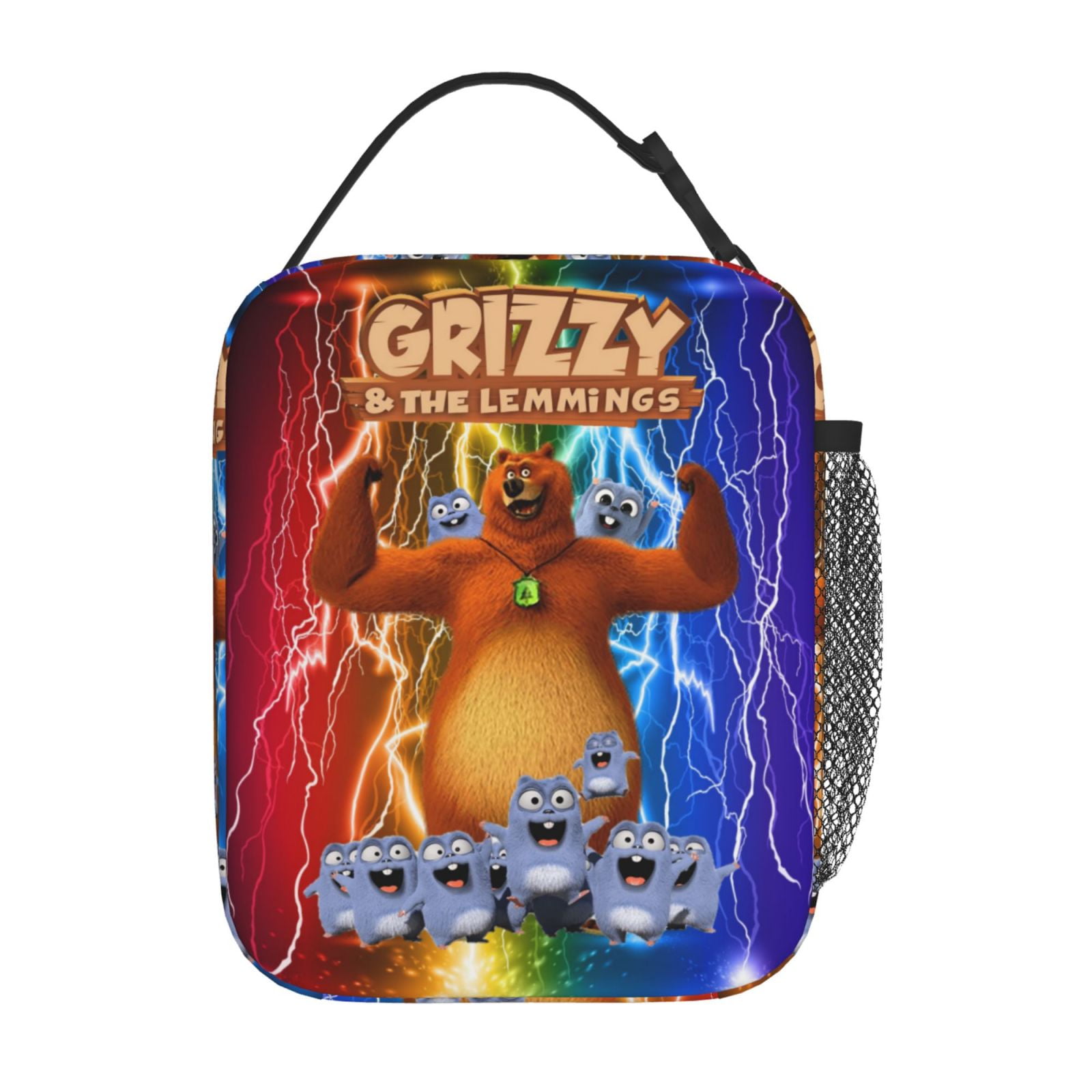 Grizzy and the Lemmings Lunch Box - Insulated Lunch Bag For Cute Lunch ...