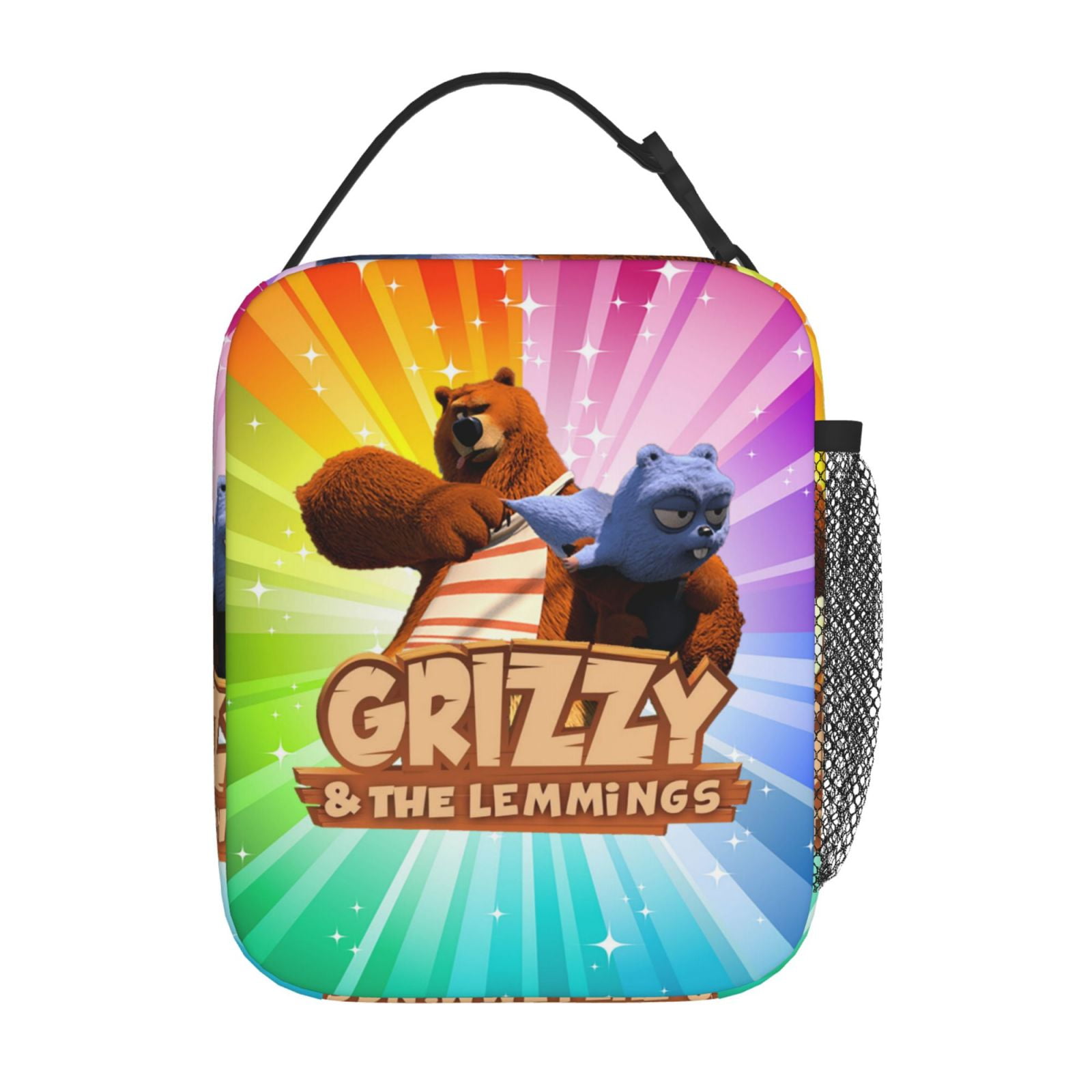 Grizzy and the Lemmings Lunch Box - Insulated Lunch Bag For Cute Lunch ...
