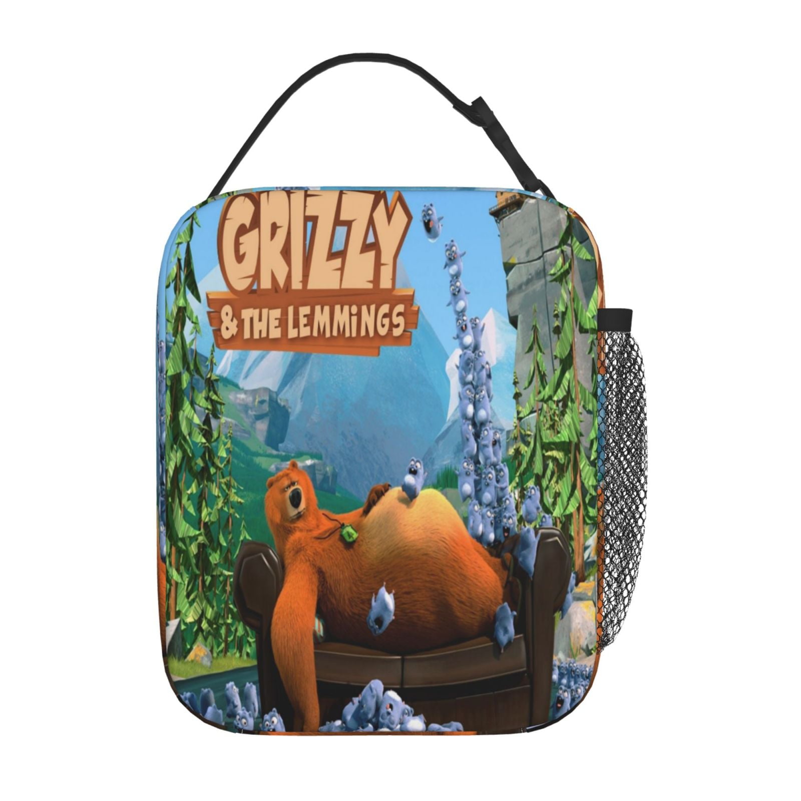 Grizzy and the Lemmings Lunch Box - Insulated Lunch Bag For Cute Lunch ...