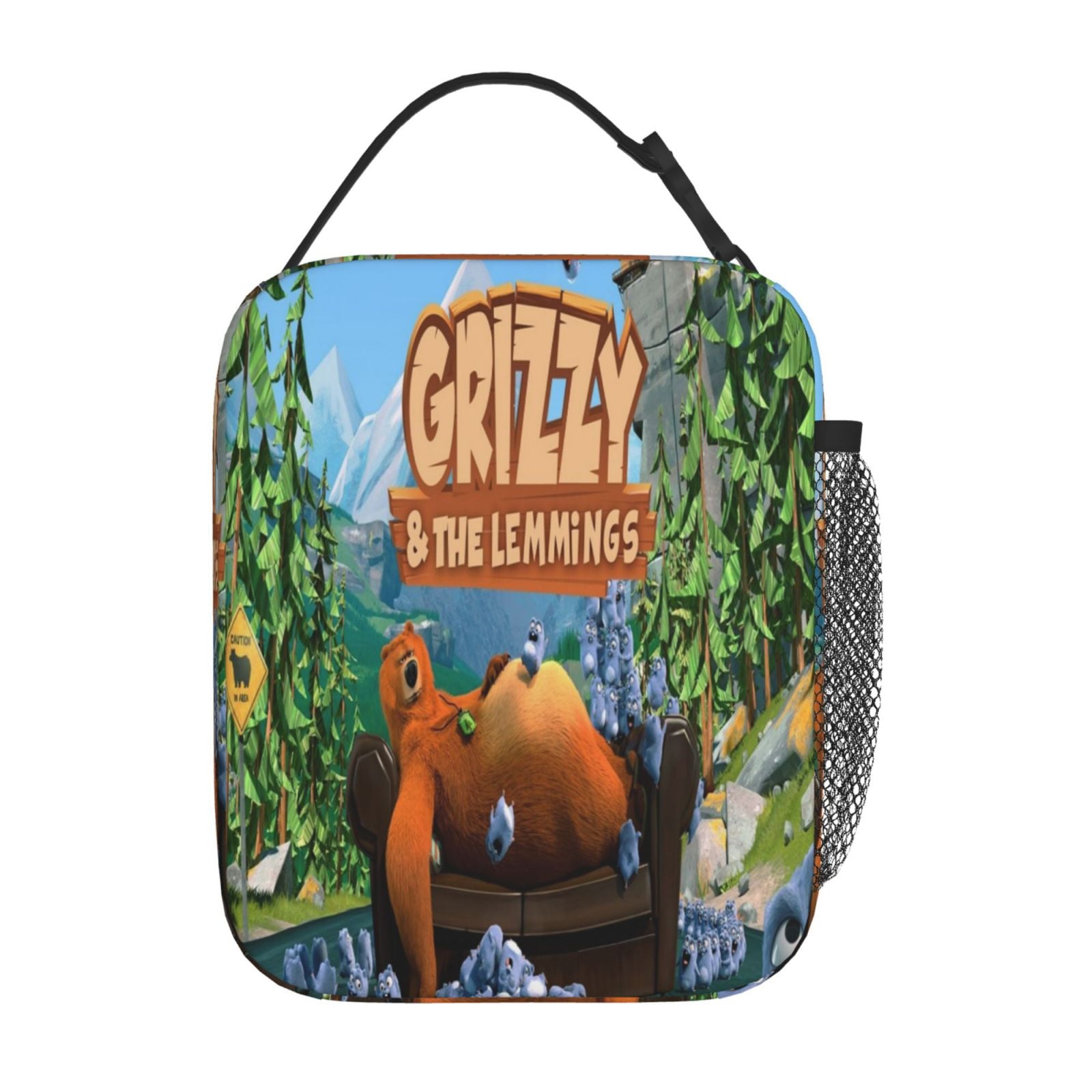 Grizzy and the Lemmings Lunch Box - Insulated Lunch Bag For Cute Lunch ...