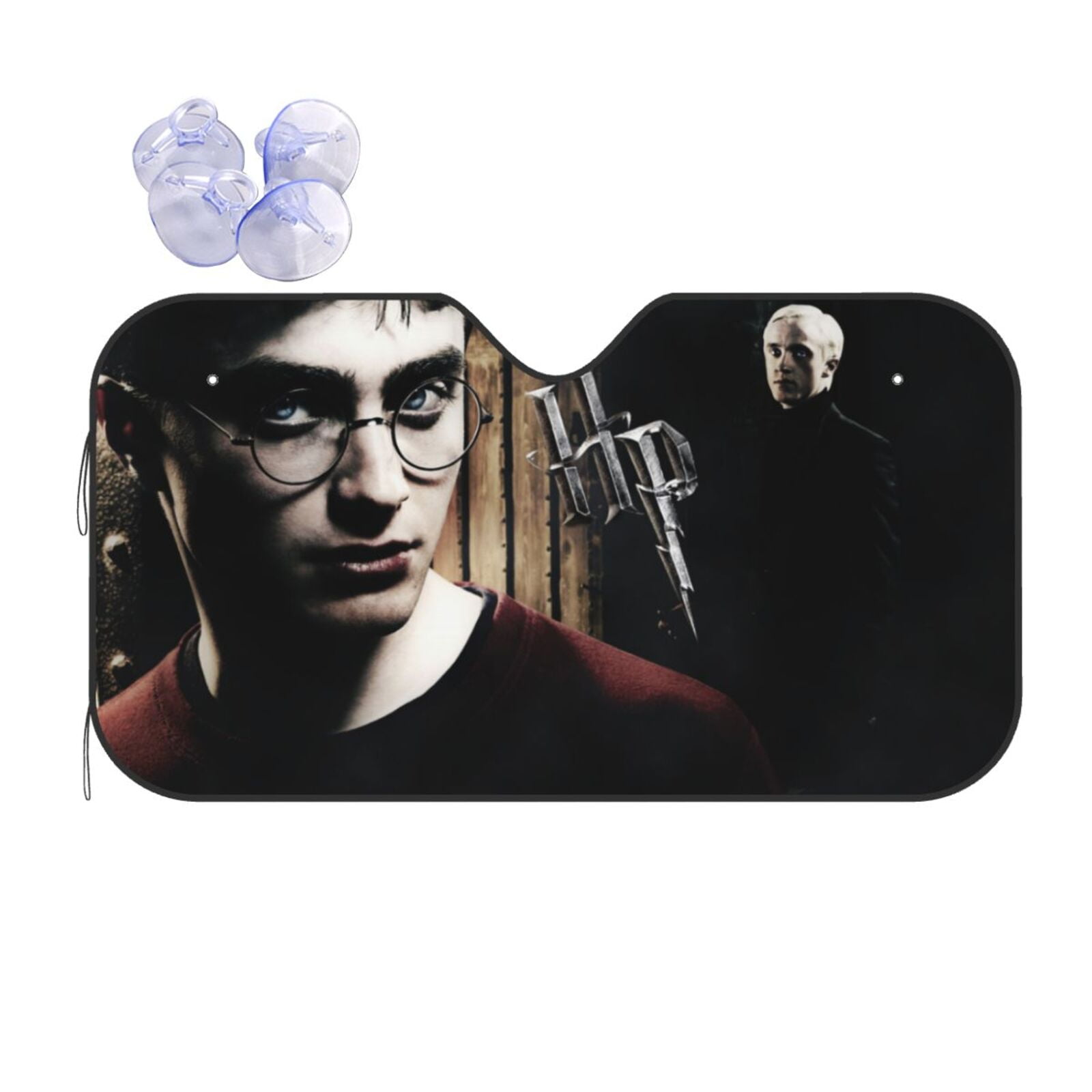 Anime Cartoon Harry Potter Windshield Sunshade for Car Truck SUV ...