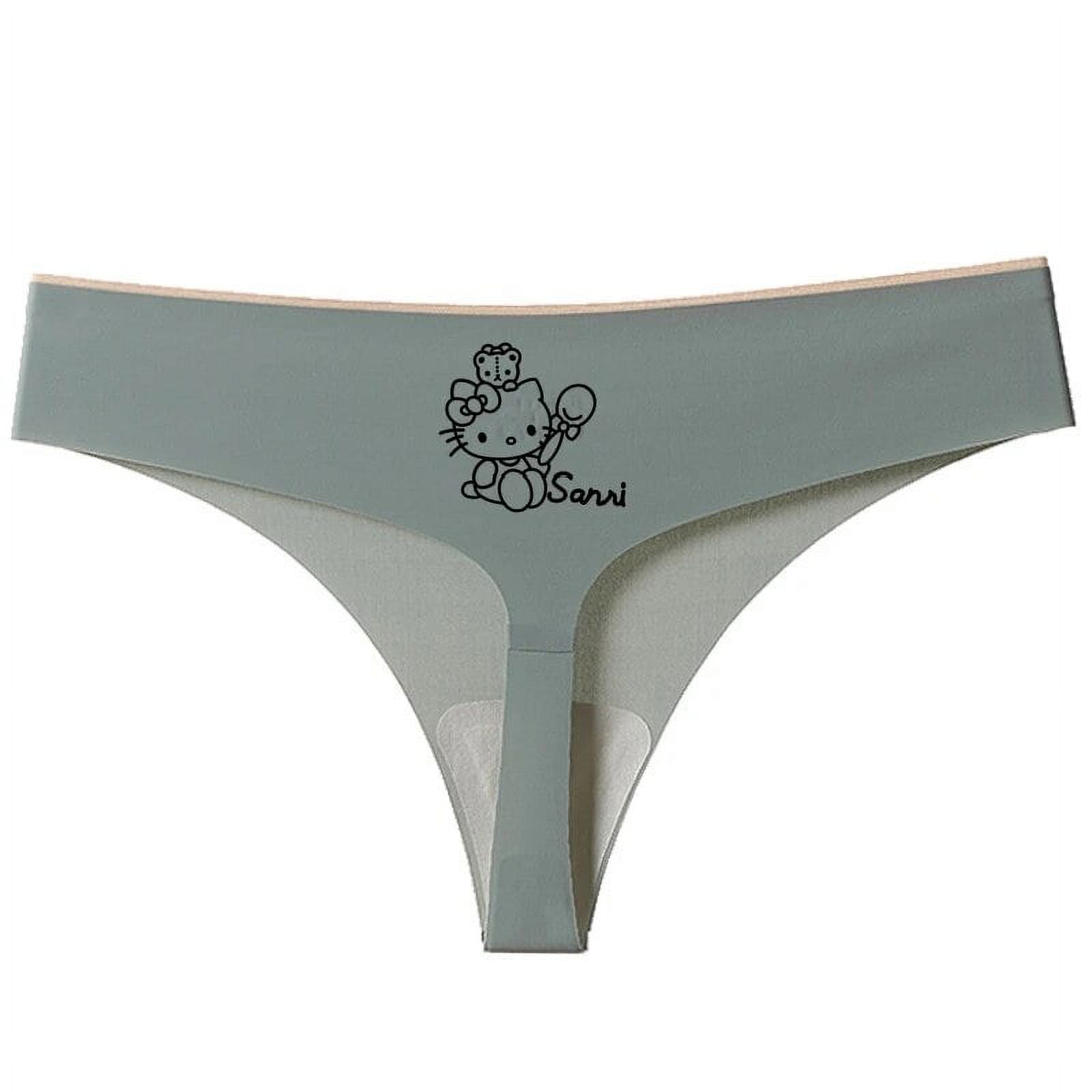 Anime Cartoon Hellokitty Underwear Kawaii Kt Cat Kuromi Melody Sexy
