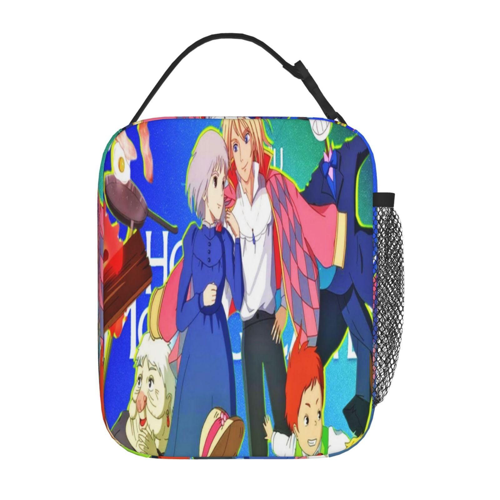 Howls Moving Castle Lunch Box - Insulated Lunch Bag For Cute Lunch Box ...