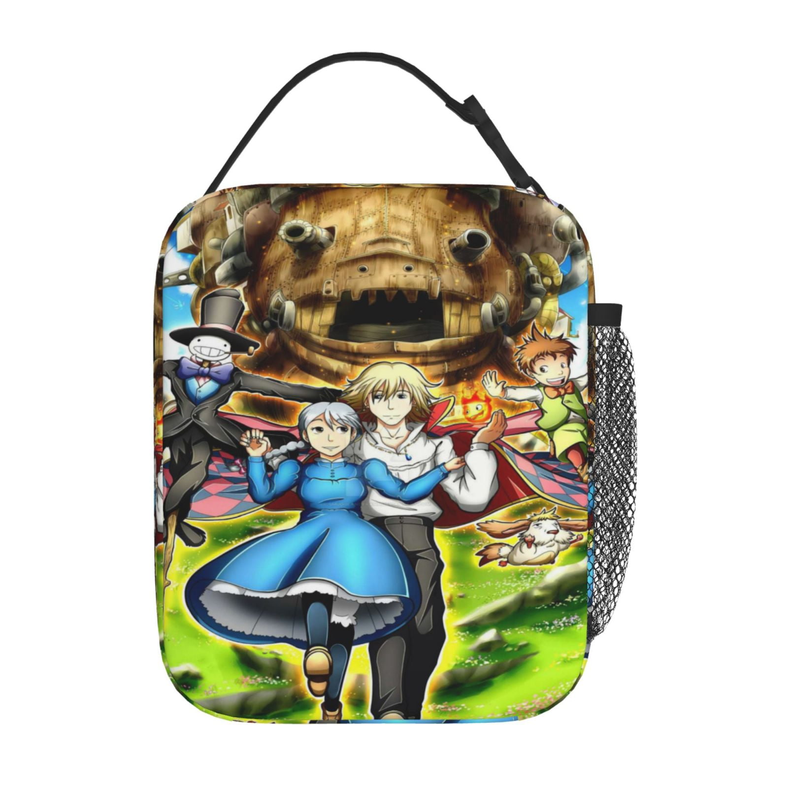 Howls Moving Castle Lunch Box - Insulated Lunch Bag For Cute Lunch Box ...
