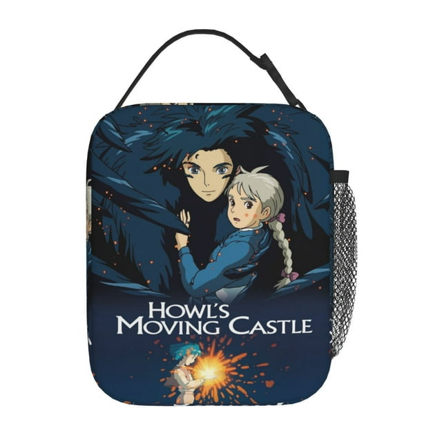 Howls Moving Castle Lunch Box - Insulated Lunch Bag For Cute Lunch Box ...