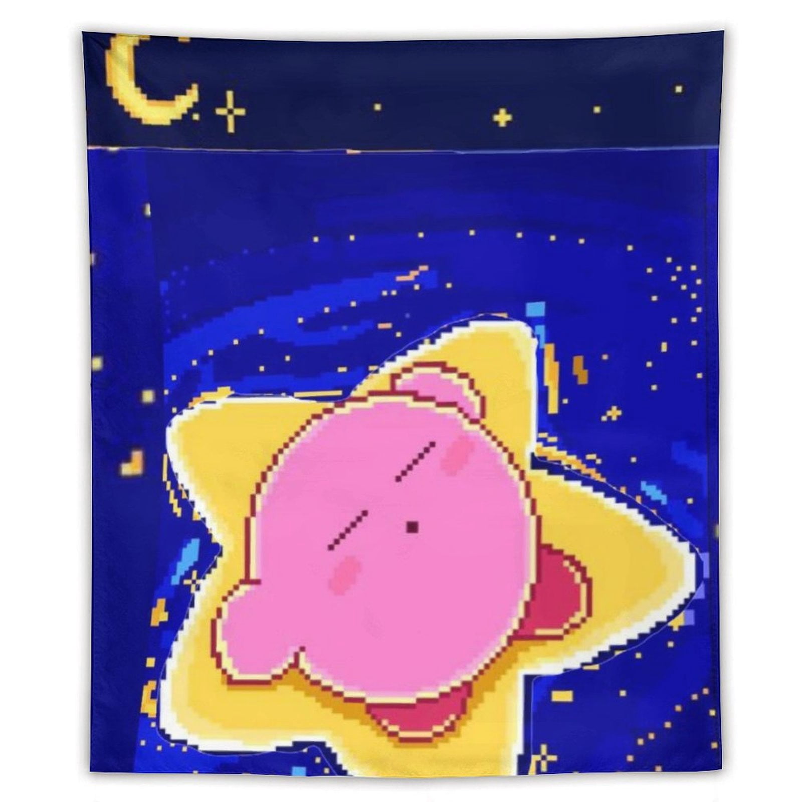 Anime Cartoon Kirby Decor Tapestry, Wall Hanging for Living Room ...