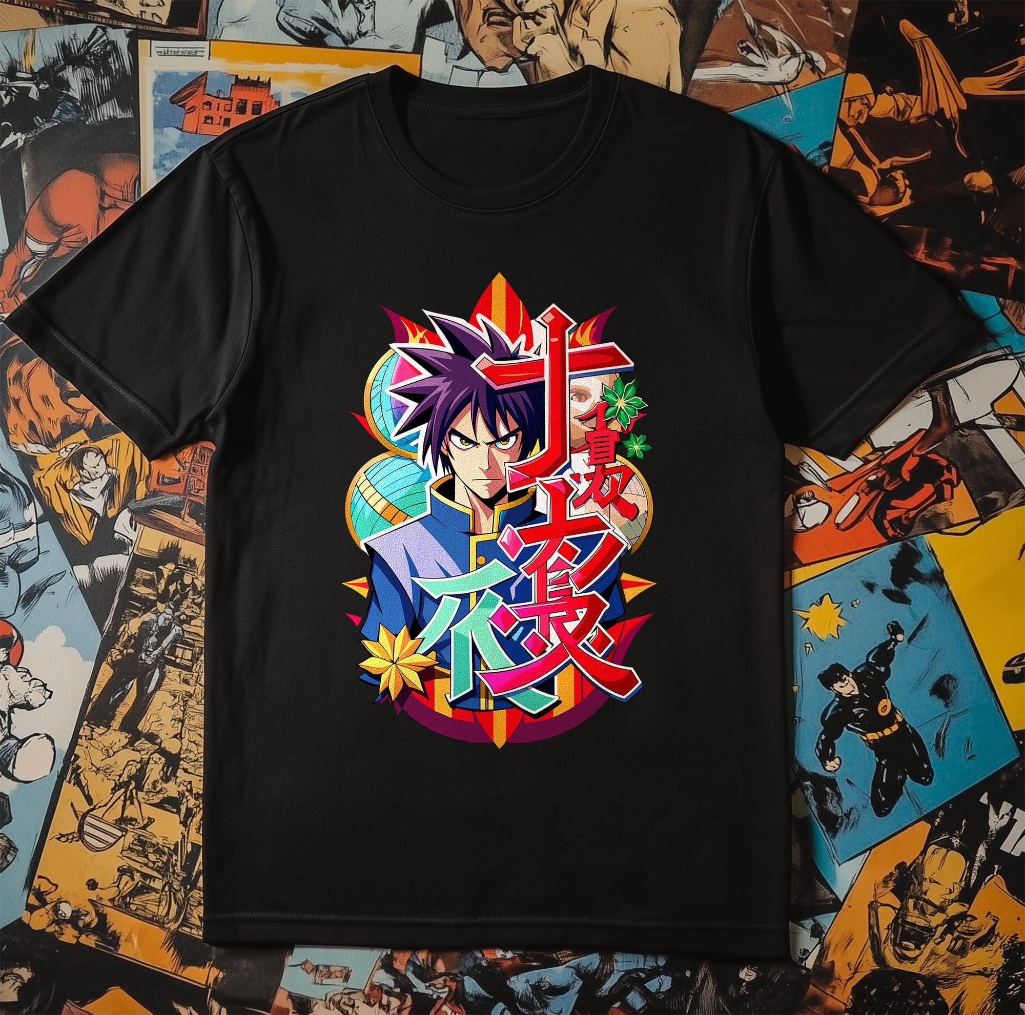 Anime Cartoon Man T Shirt Anime Tees For All Animation And Comic Fans