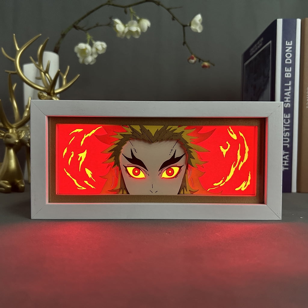 Anime Cartoon Night Lights LED Demon Slayer Denji Berserk Kanroji ...