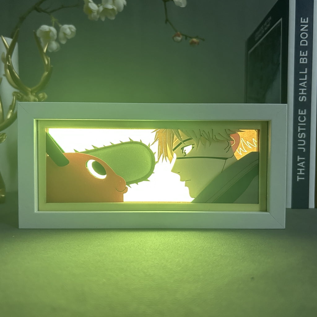 Anime Cartoon Night Lights LED Demon Slayer Denji Berserk Kanroji ...
