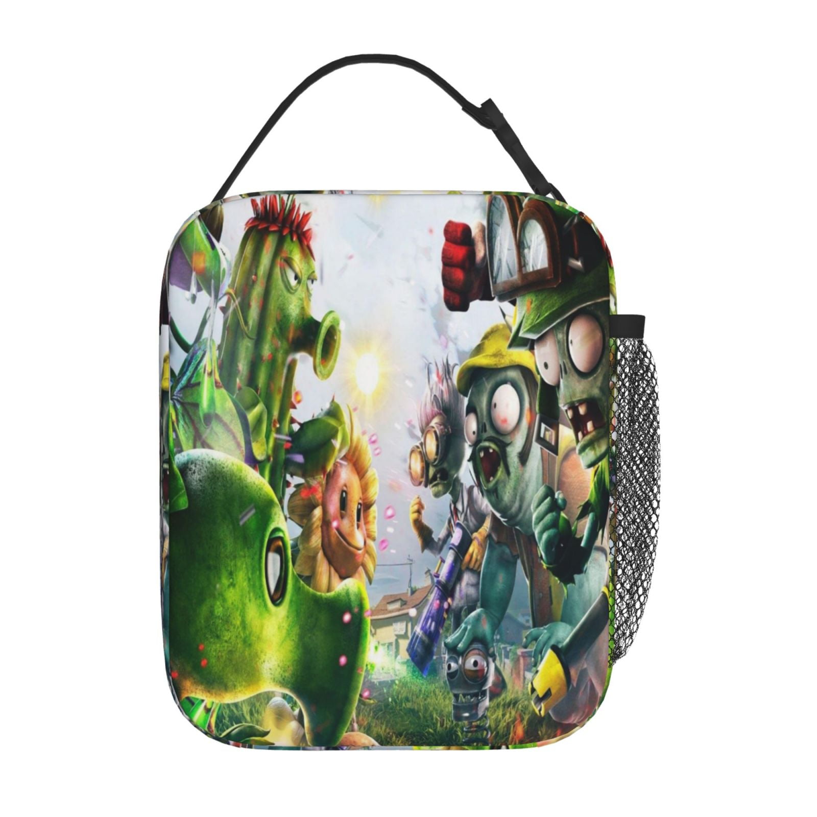 Plants vs Zombies Lunch Box - Insulated Lunch Bag For Cute Lunch Box ...