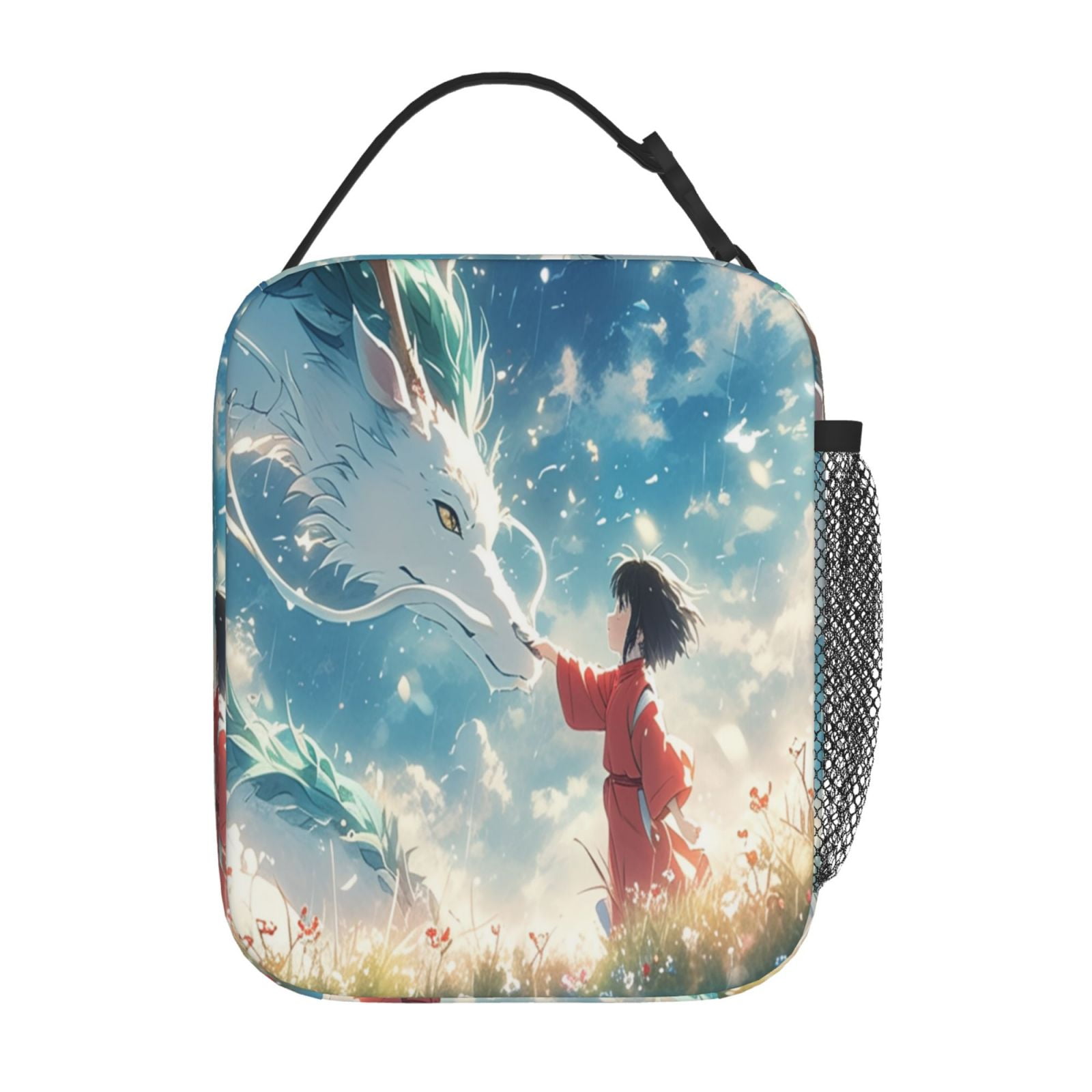 Anime Cartoon Spirited Away Lunch Box - Insulated Lunch Bag For Girls ...