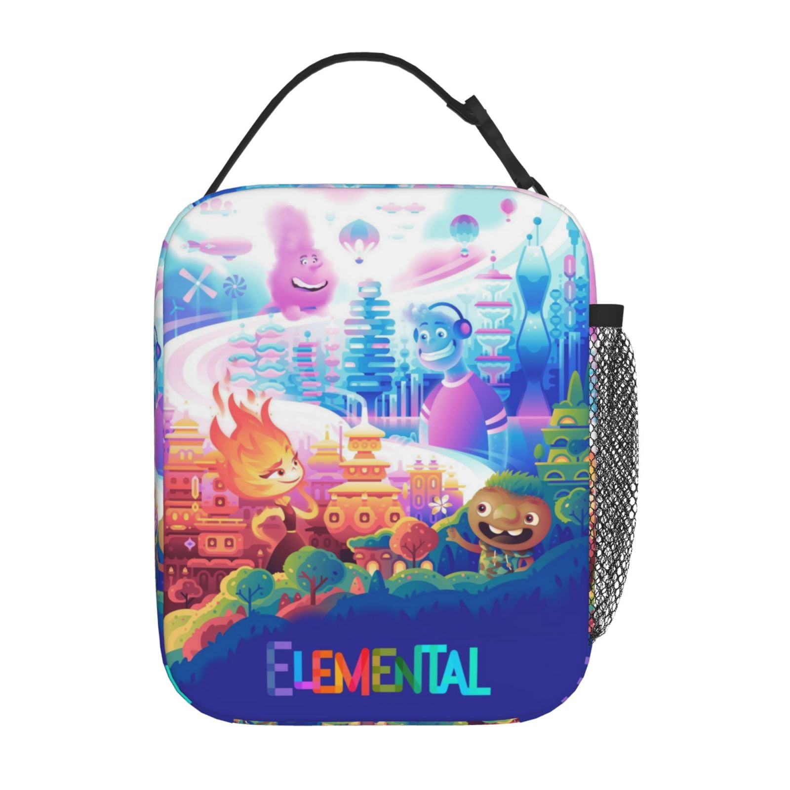 Water Fire Elementa Lunch Box - Insulated Lunch Bag For Cute Lunch Box ...