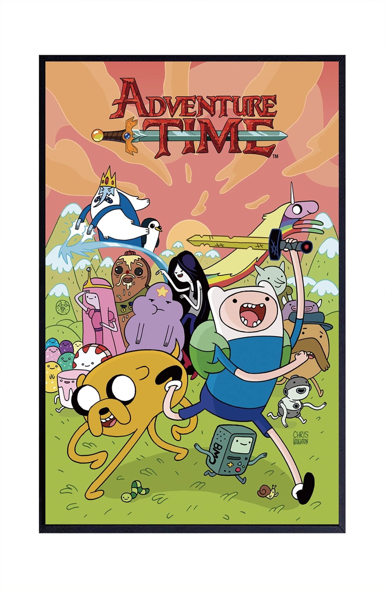 Anime Cartoons Adventure Time Wall Art Print Poster Home Decor Premium ...