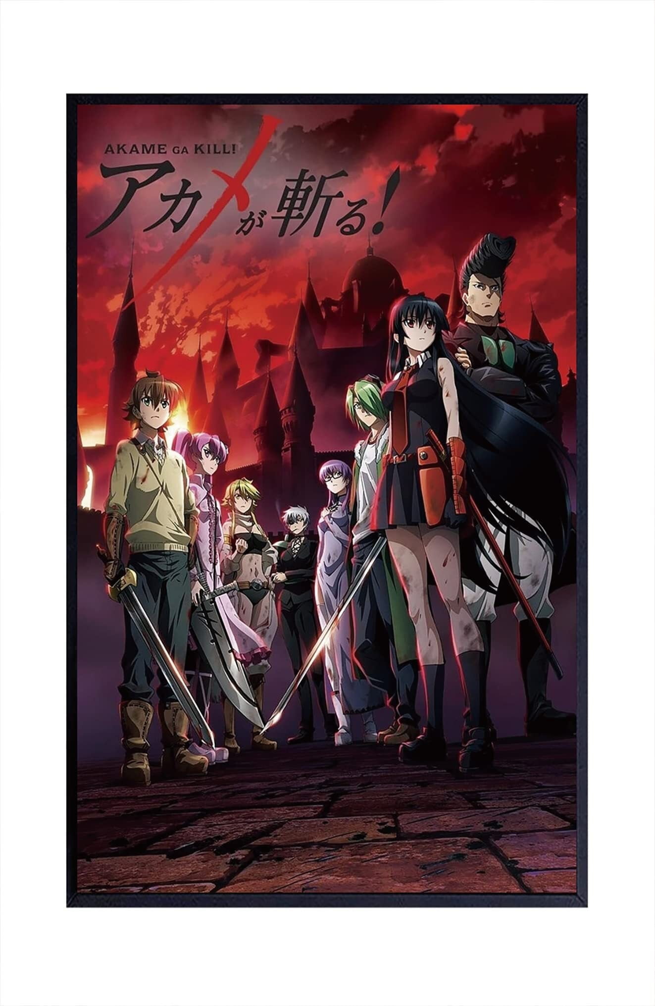 Anime Cartoons Akame ga Kill! Wall Art Print Poster Home Decor Premium ...