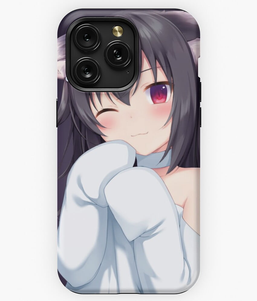 Anime Cat Girl Neko Kemonomimi Fan Art Graphic A15059 Phone Case for ...