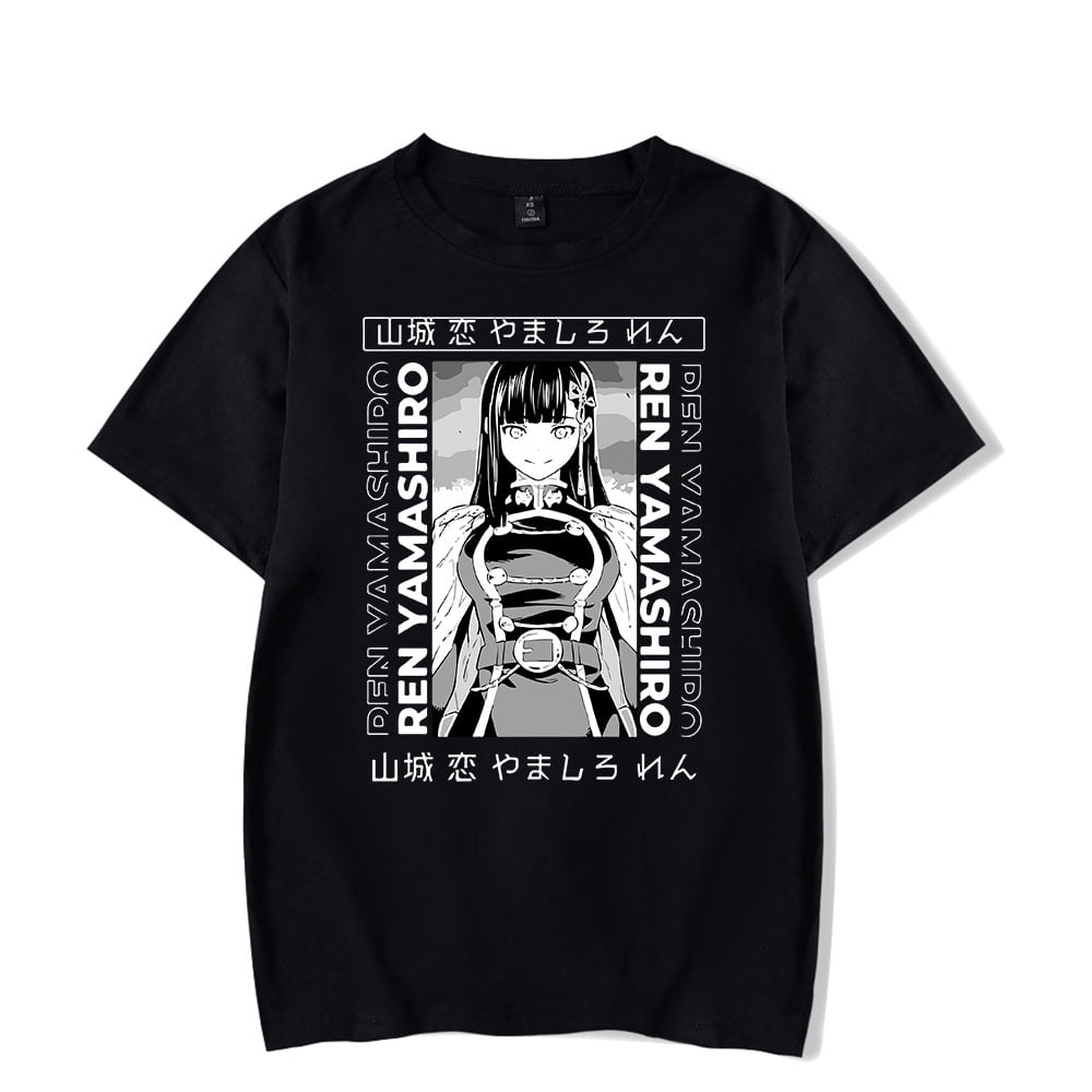 Anime Chained Soldier Merch Yamashiro Ren T-Shirt Men/Women Streetwear ...