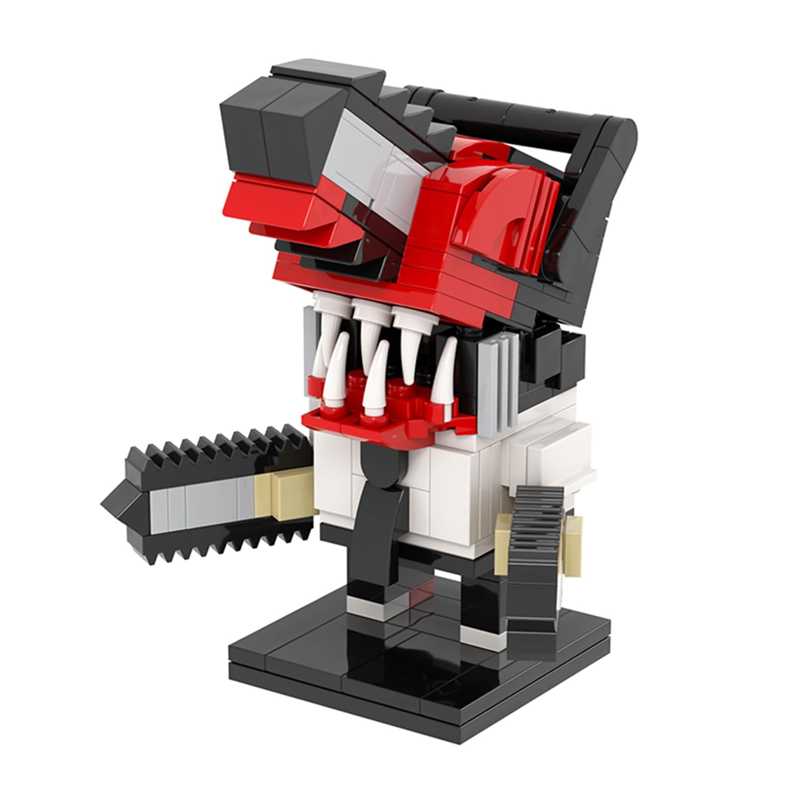 Anime Chainsaw Figures Man Mini Building Set, Creative Cute Building ...