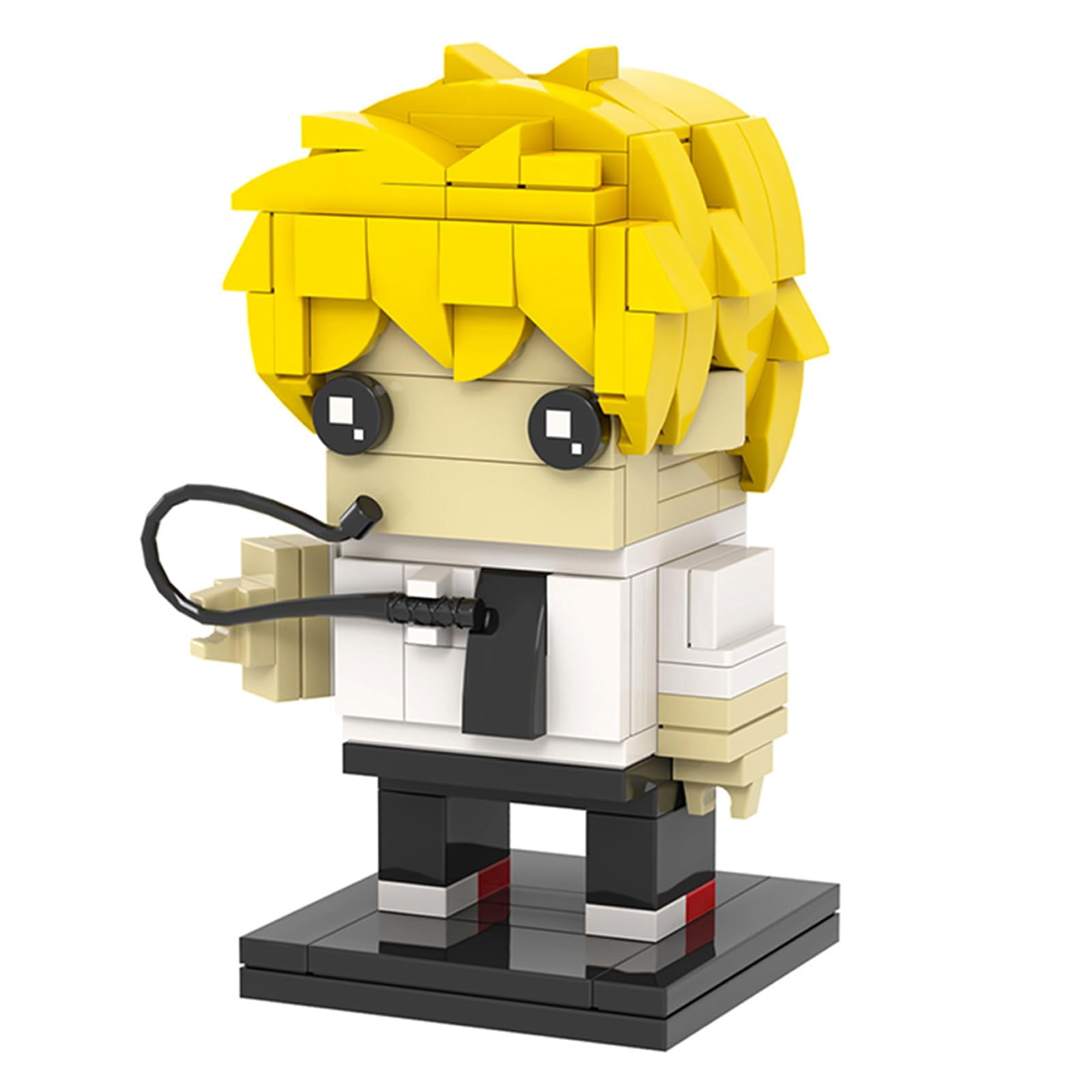 Anime Chainsaw Figures Man Mini Building Set, Creative Cute Building ...