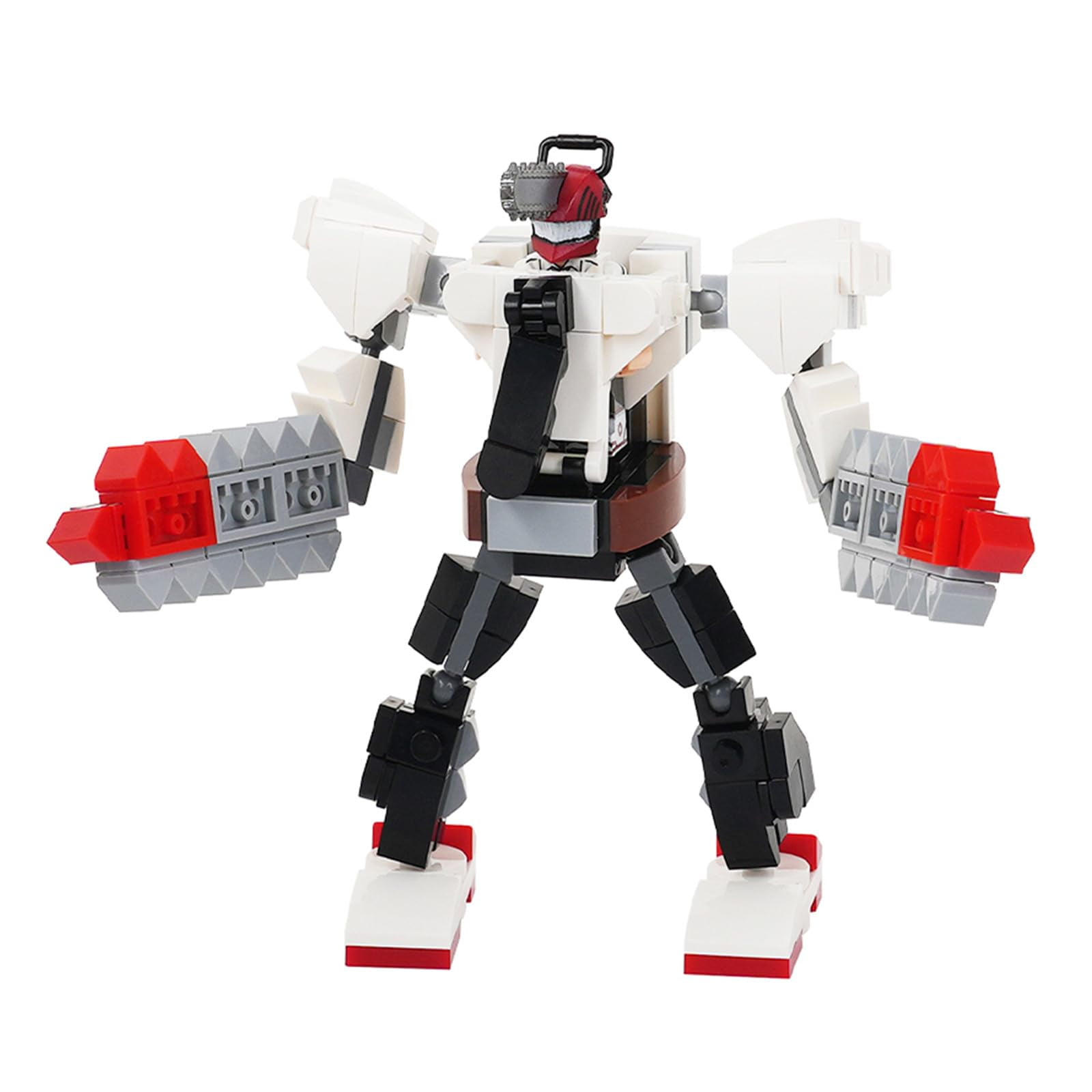 Anime Chainsaw Figures Man Mini Building Set, Creative Cute Building ...