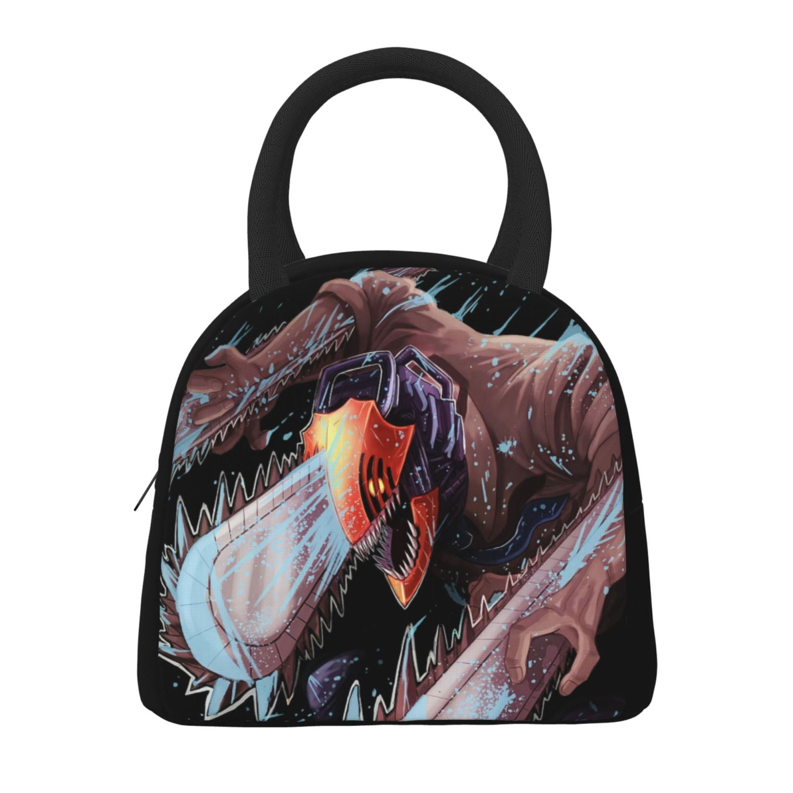 Anime Chainsaw Man Large Capacity Hand Held Lunch Bag, Insulated ...