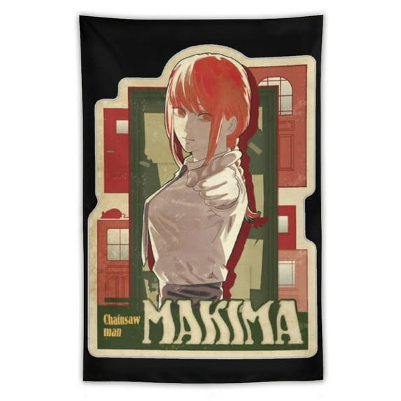 Anime Chainsaw Man Tapestry Background Poster for Living Room, Bedroom ...