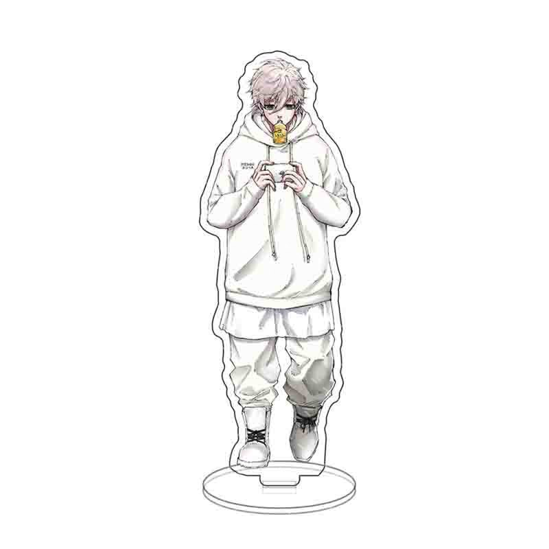 Anime Character Acrylic Desk Figurine - Dual-Painted Cartoon Standee ...