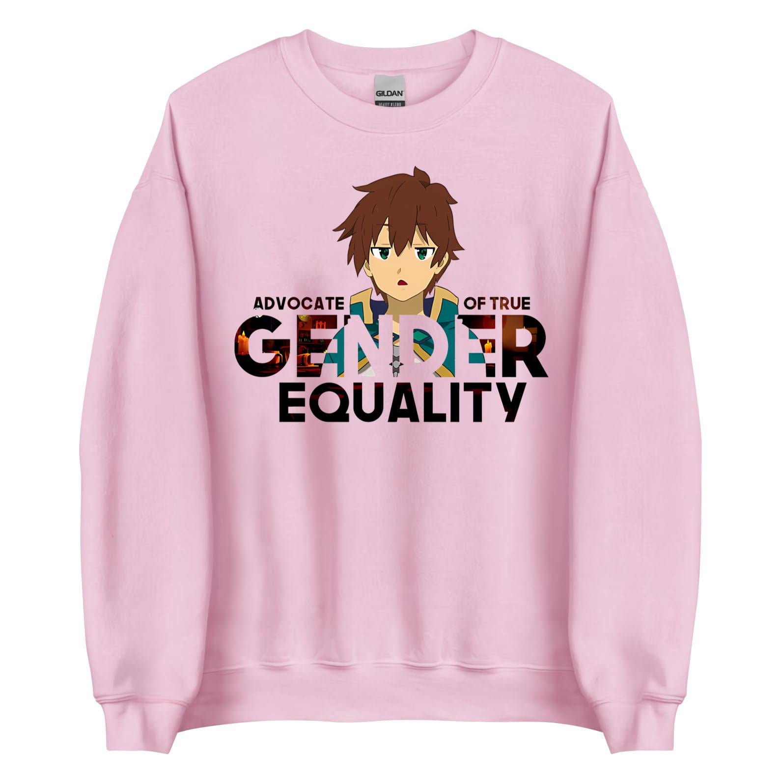Anime Character Advocate of Gender Equality T-Shirt, Manga Inspired ...