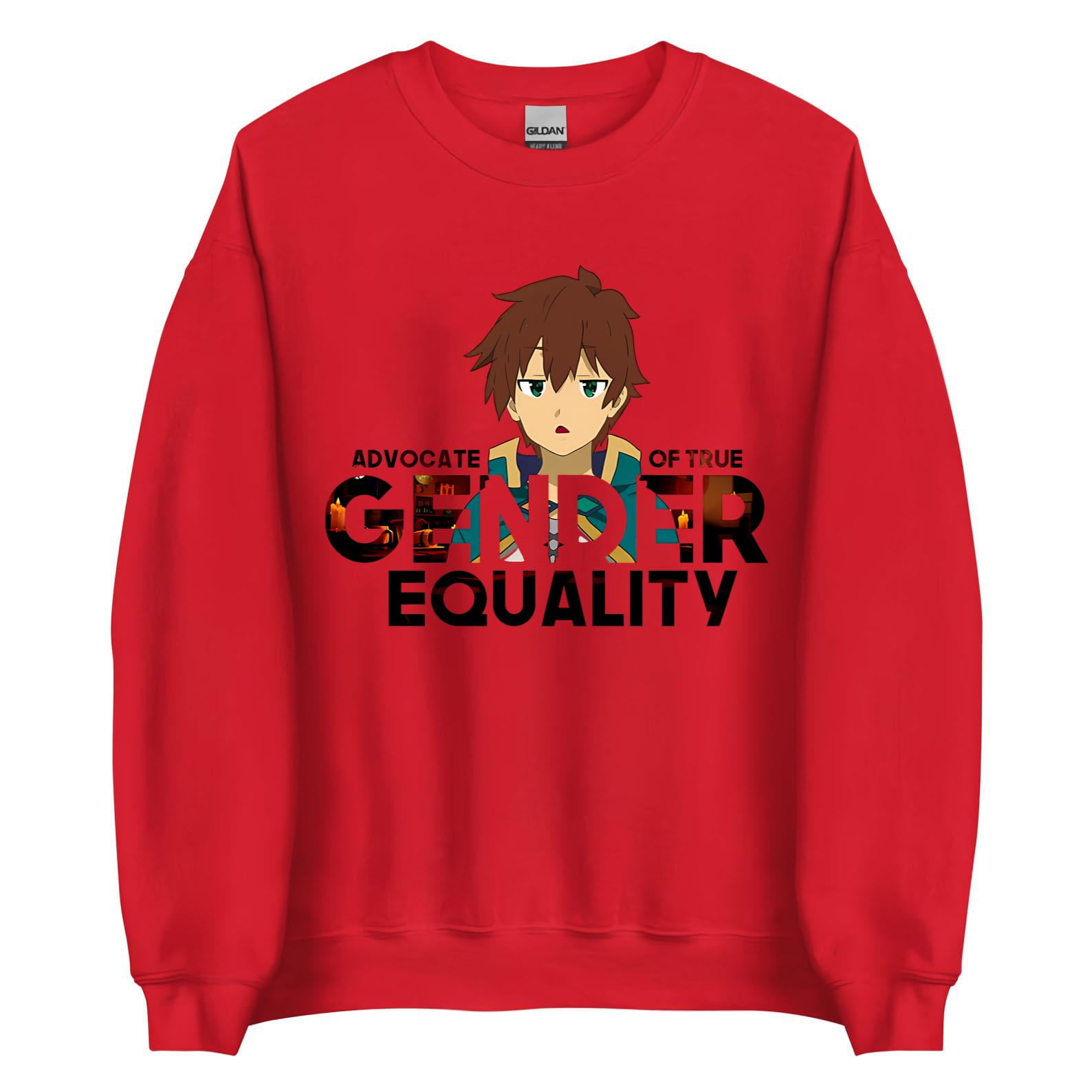 Anime Character Advocate of Gender Equality T-Shirt, Manga Inspired ...
