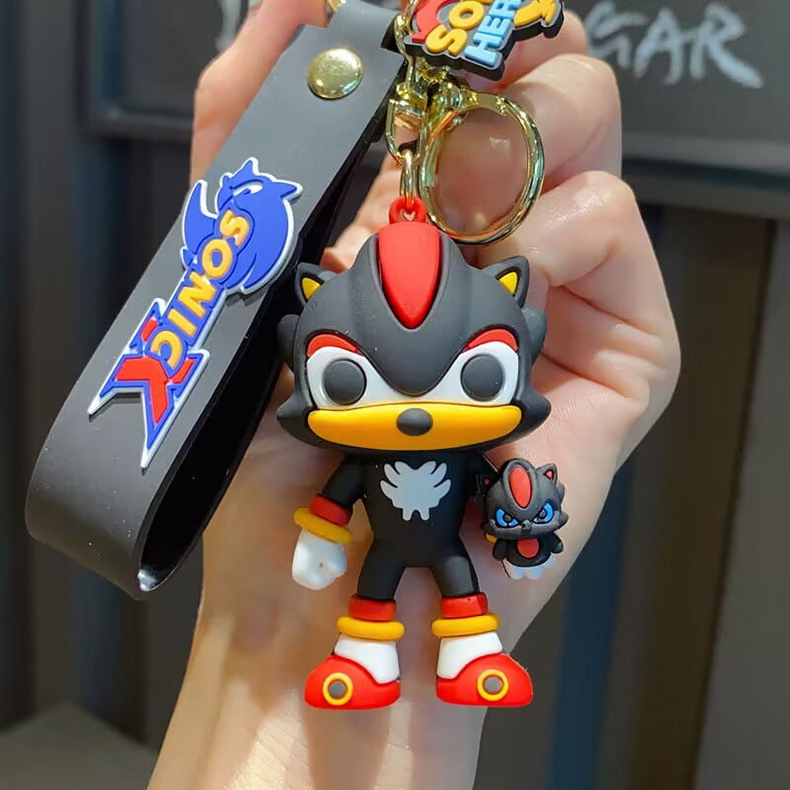 Anime Character Collectibles Series Sonic The Hedgehog Cosplay keychain ...