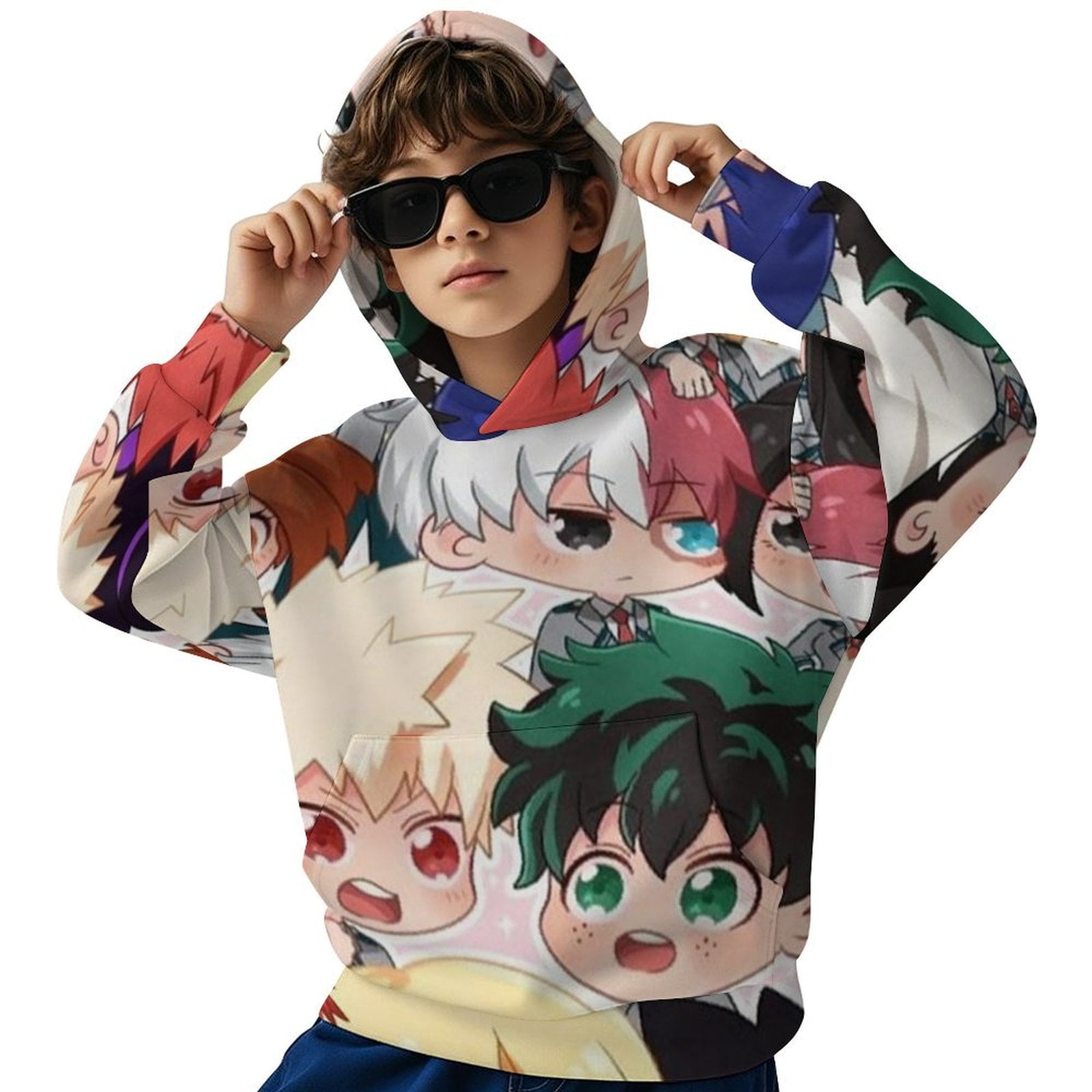 Anime Character My Hero Academia Children's Hoodies Sweatshirt Girls ...