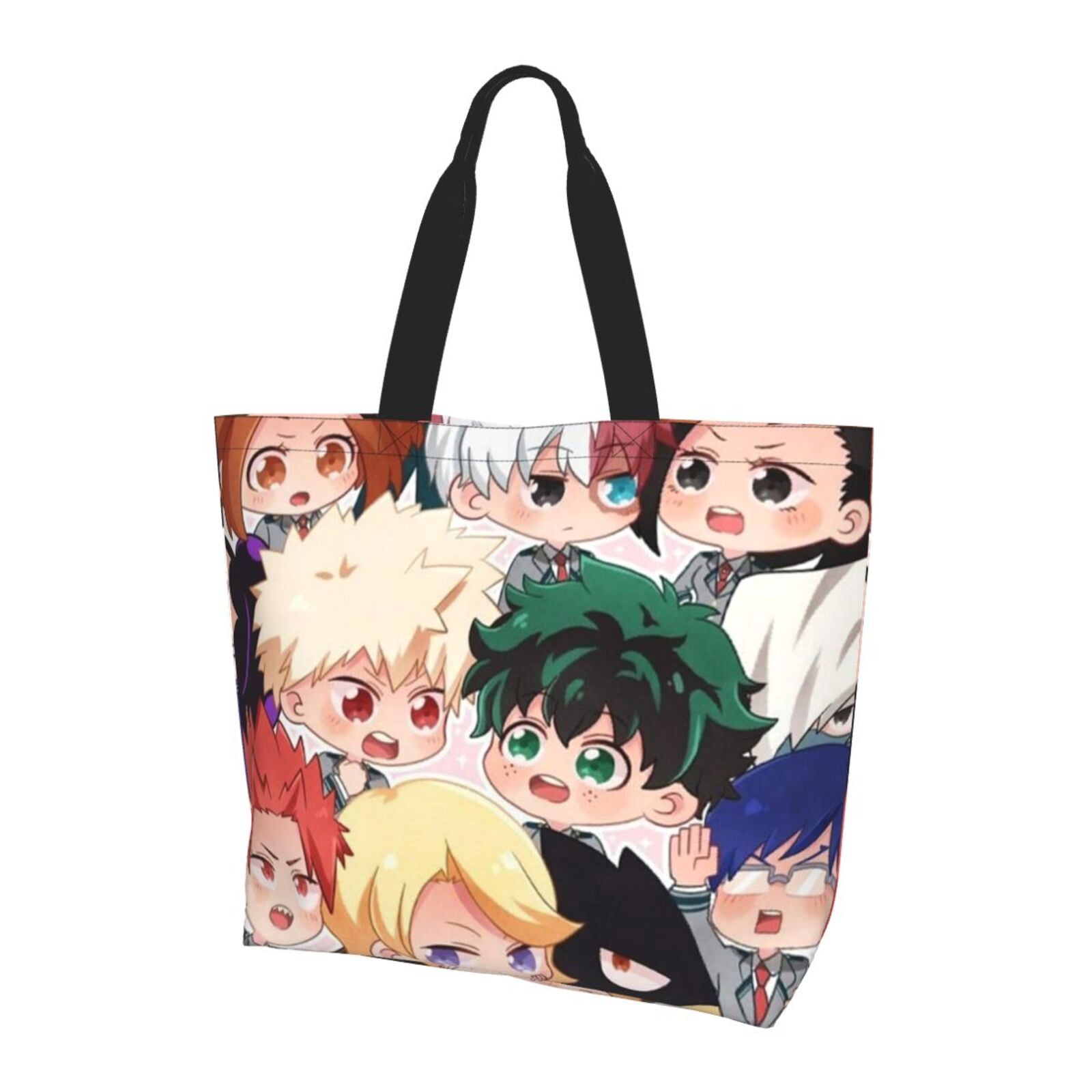 Anime Character My Hero Academia Tote Bags Reusable Women Shoulder Bag ...