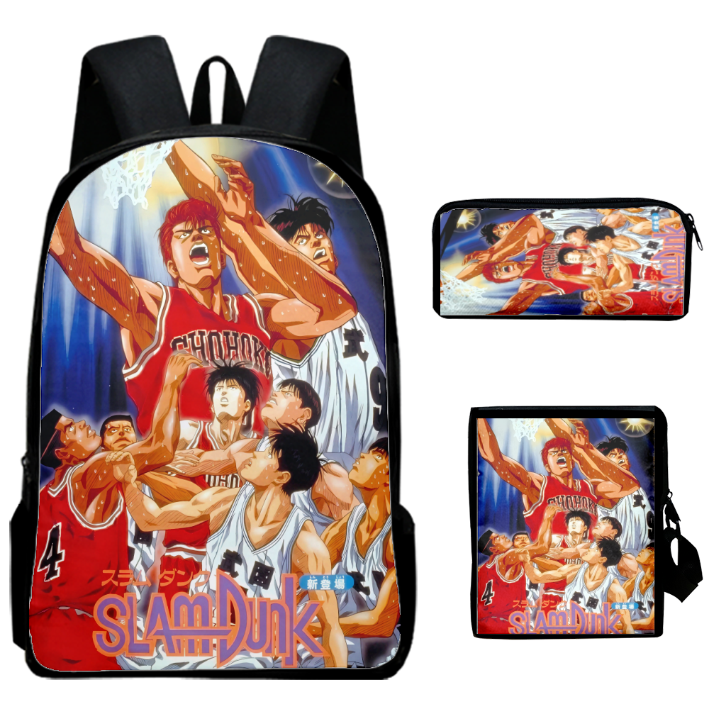 Anime Character Slam Dunk Backpack Modern Schoolbag for Teenager ...