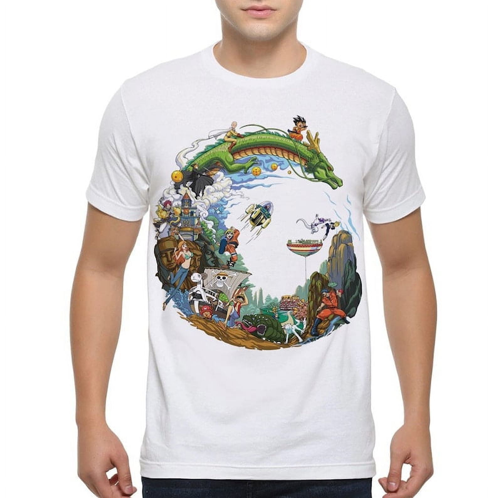 Anime Characters Combo T-Shirt - Walmart.com