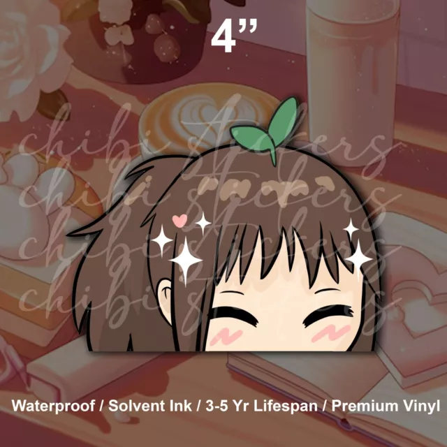 Anime Chihiro Haku Cute Anime Girl Sticker Vinyl Sticker Decal Car ...