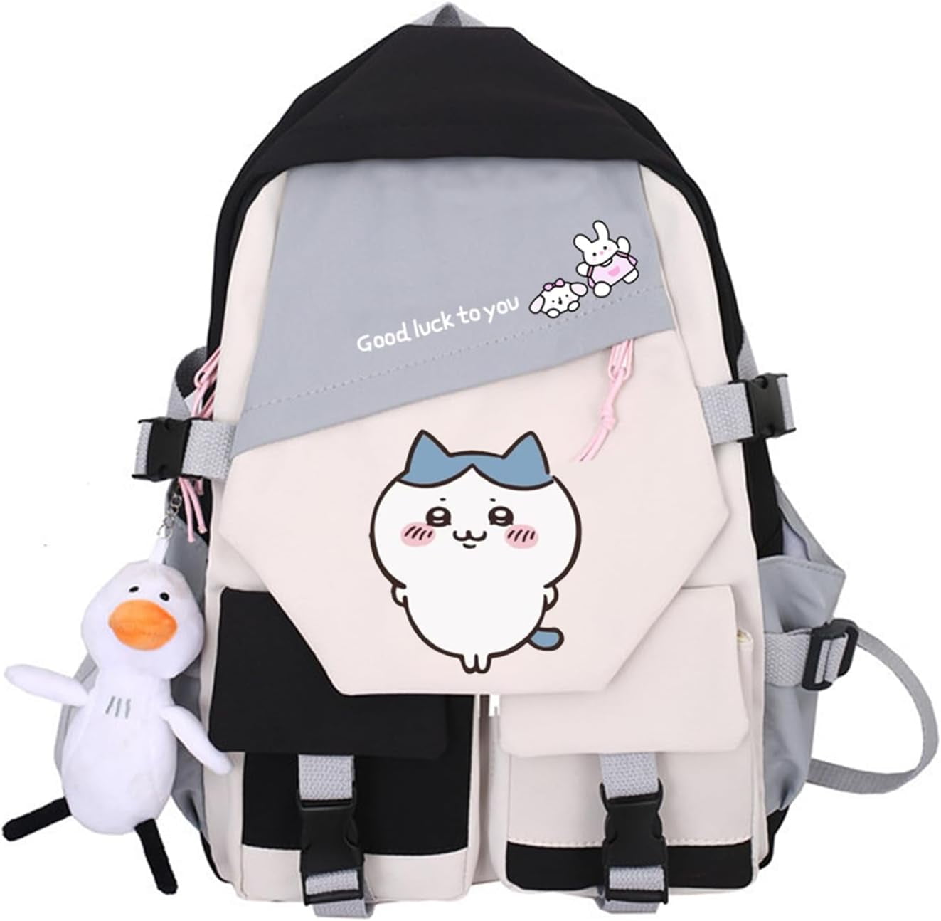 Anime Chiikawa Backpack Hachiware Bookbag Laptop Bag Daypack Bag ...