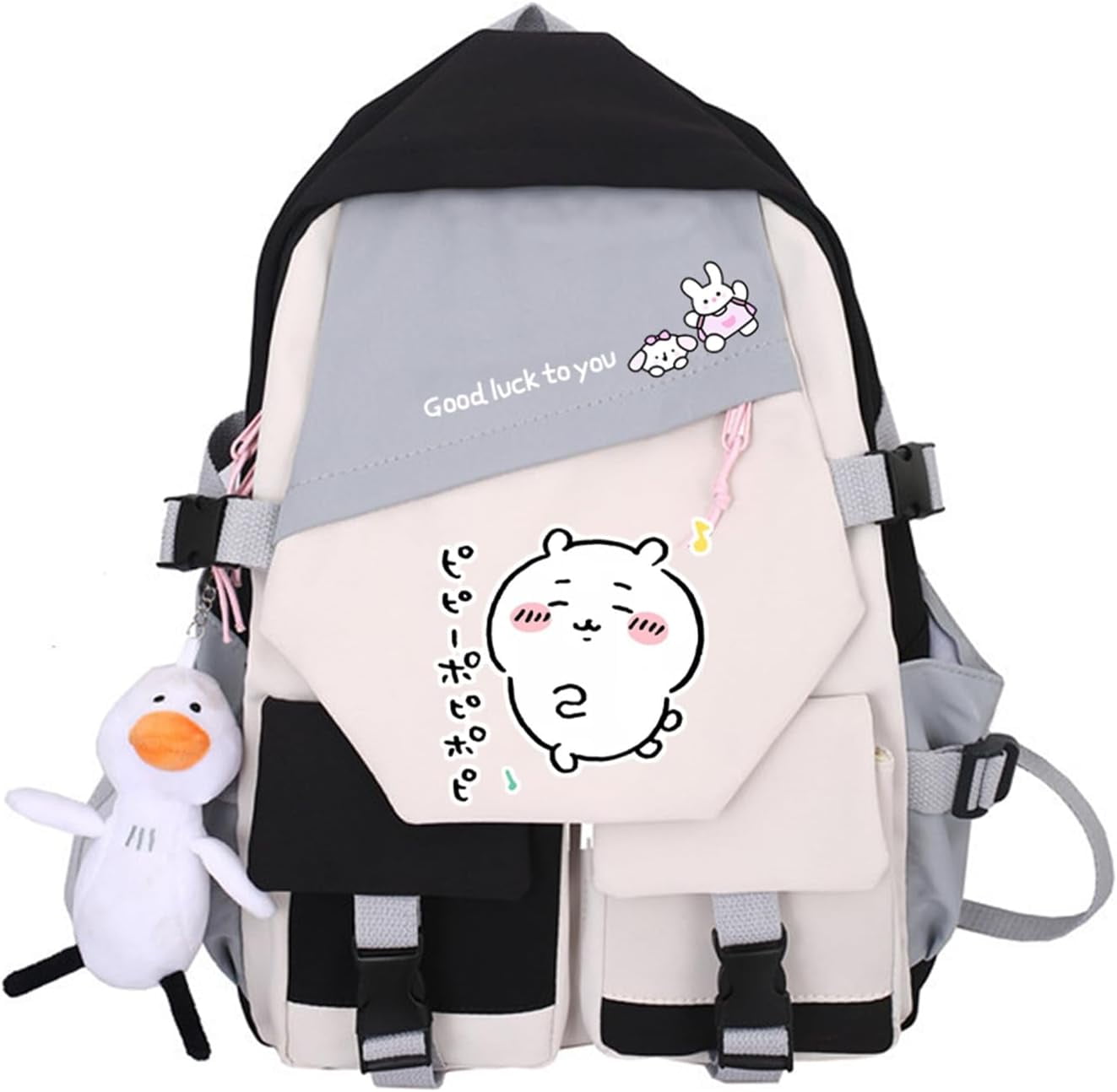 Anime Chiikawa Backpack Hachiware Bookbag Laptop Bag Daypack Bag ...