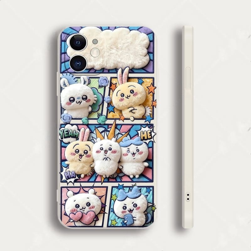 Anime Chiikawa Graphic Printing Usagi Mobile Phone Case Applicable To ...