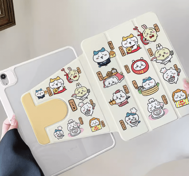 Anime Chiikawa Hachiware Suitable for iPad Protective Case Lovely Anti ...