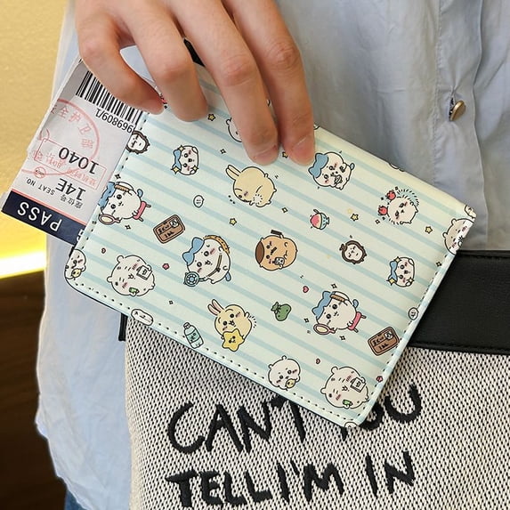 Anime Chiikawa Hachiware Usach ID Package Protective Case Passport ...