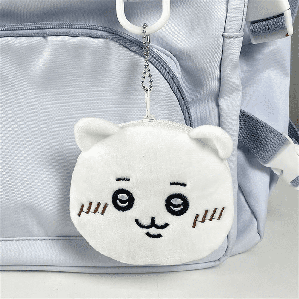 Anime Chiikawa Plush Wallet Kawaii Usagi Hachiware Coin Wallet ...