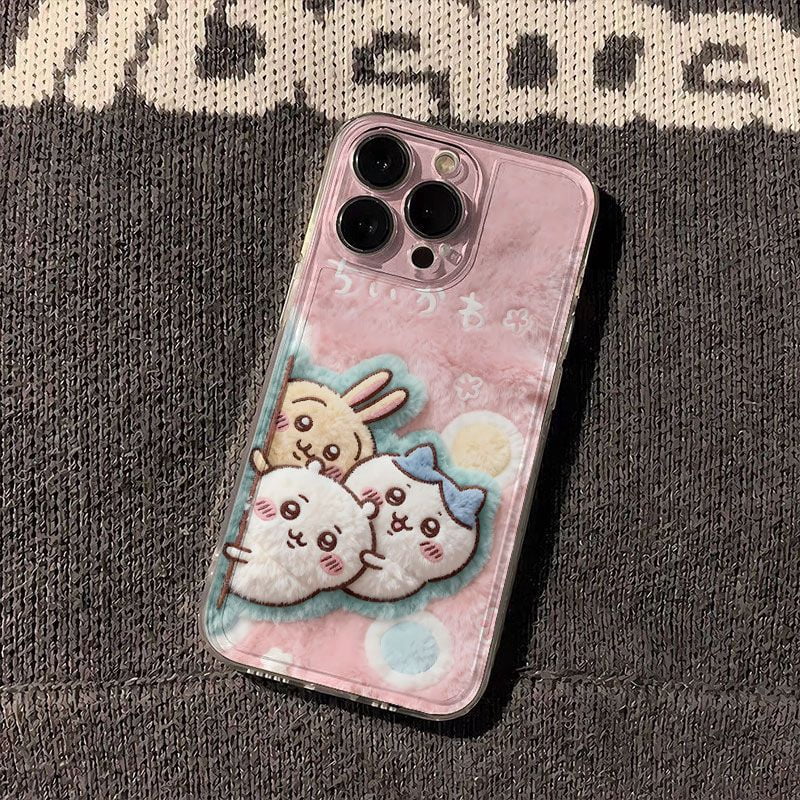 Anime Chiikawa Printing Mobile Phone Case for iPhone 17 16 15 14 13 ...