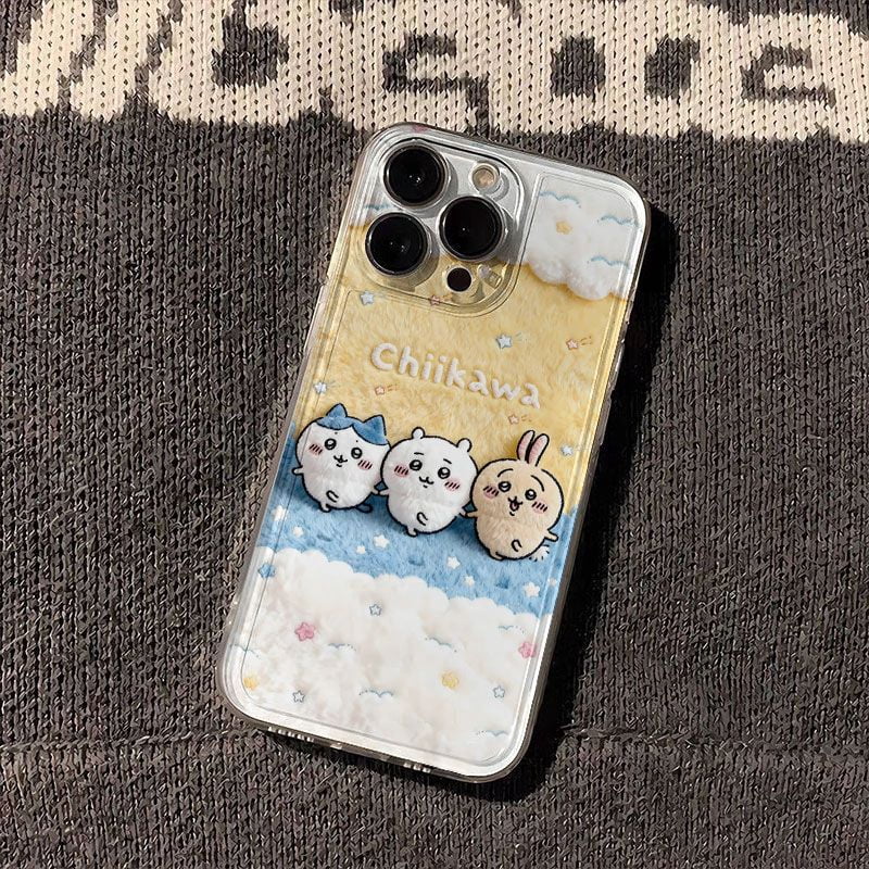 Anime Chiikawa Printing Mobile Phone Case for iPhone 17 16 15 14 13 ...