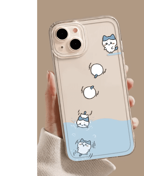 Anime Chiikawa for iPhone 17 16 15 14 13 Mobile Phone Case Soft Shell ...