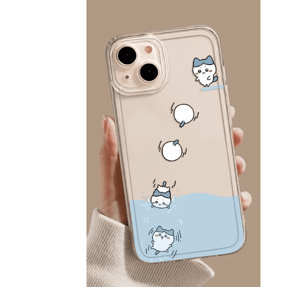 Anime Chiikawa for iPhone 17 16 15 14 13 Mobile Phone Case Soft Shell ...