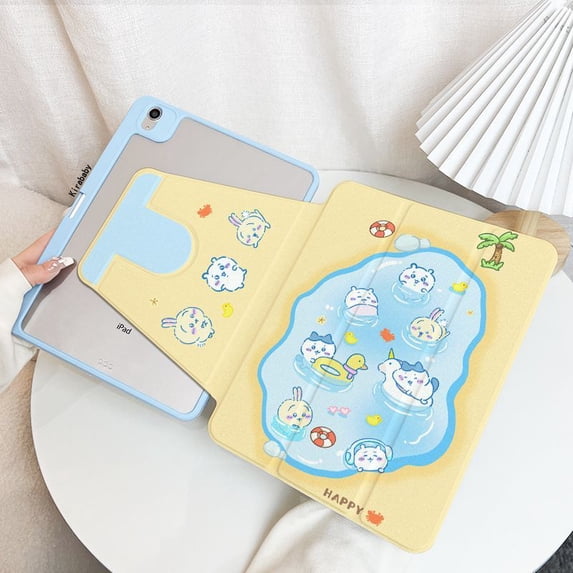 Anime Chiikawa iPad Protective Case Trendy Cartoon Kawaii Lovely iPad ...