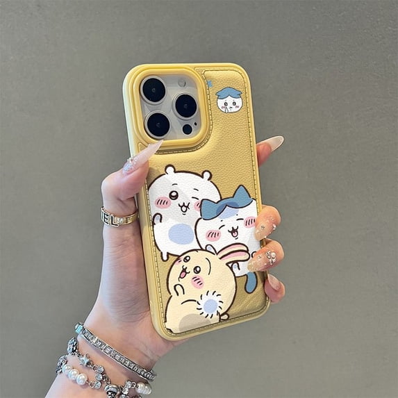 Anime Chiikawa iPhone 17 16 15 14 13 12 11 Mobile Phone Case Anti-fall ...