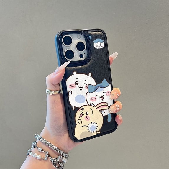 Anime Chiikawa iPhone 17 16 15 14 13 12 11 Mobile Phone Case Anti-fall ...