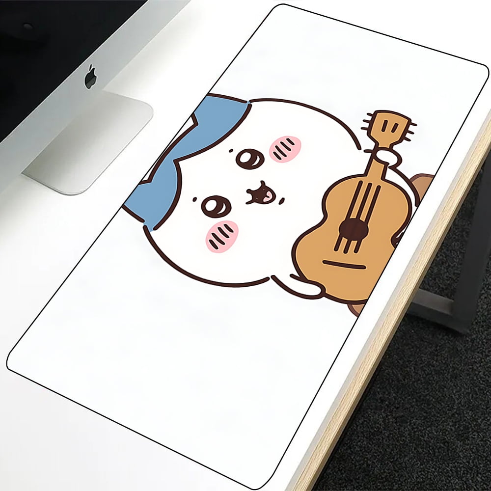 Anime Chiikawaes Mousepad HD Printing Computer Gamers Locking Edge Non ...